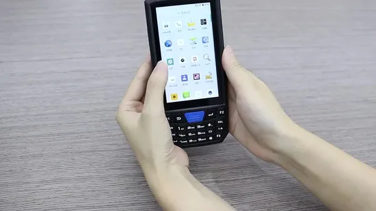 Android 9.0NFC Industrial PDA Barcode Scanner Rugged PDA Device for ...